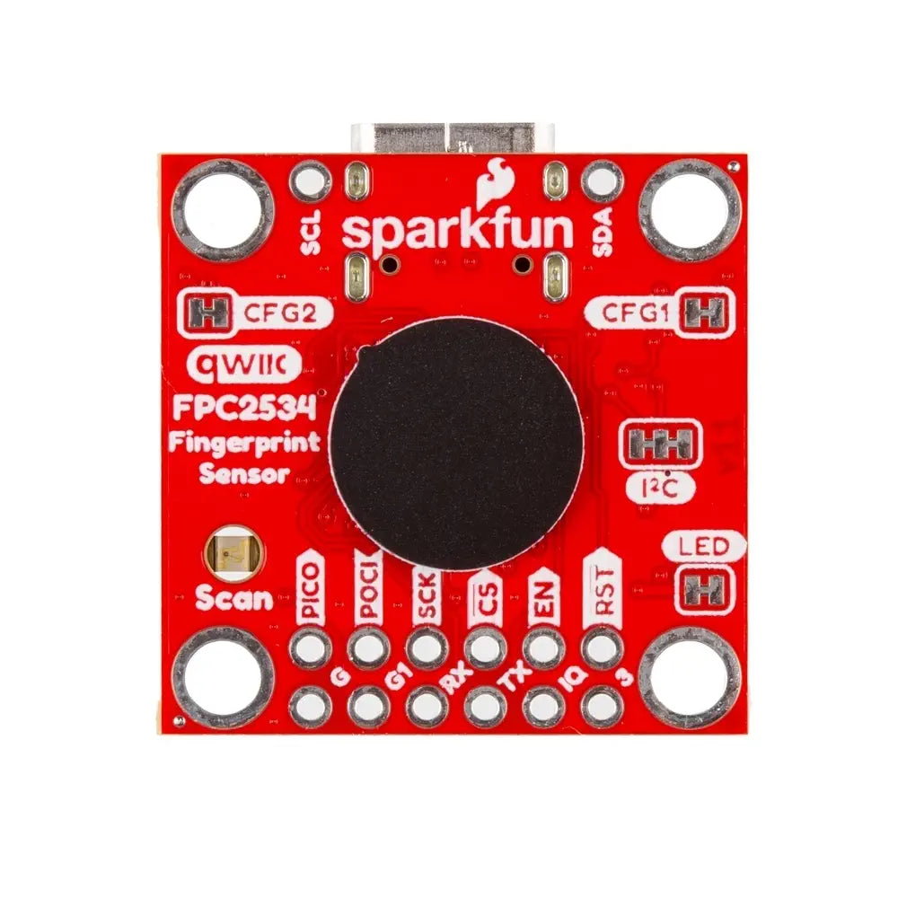 SparkFun Fingerprint Sensor - FPC2534 (Qwiic) - RobotShop