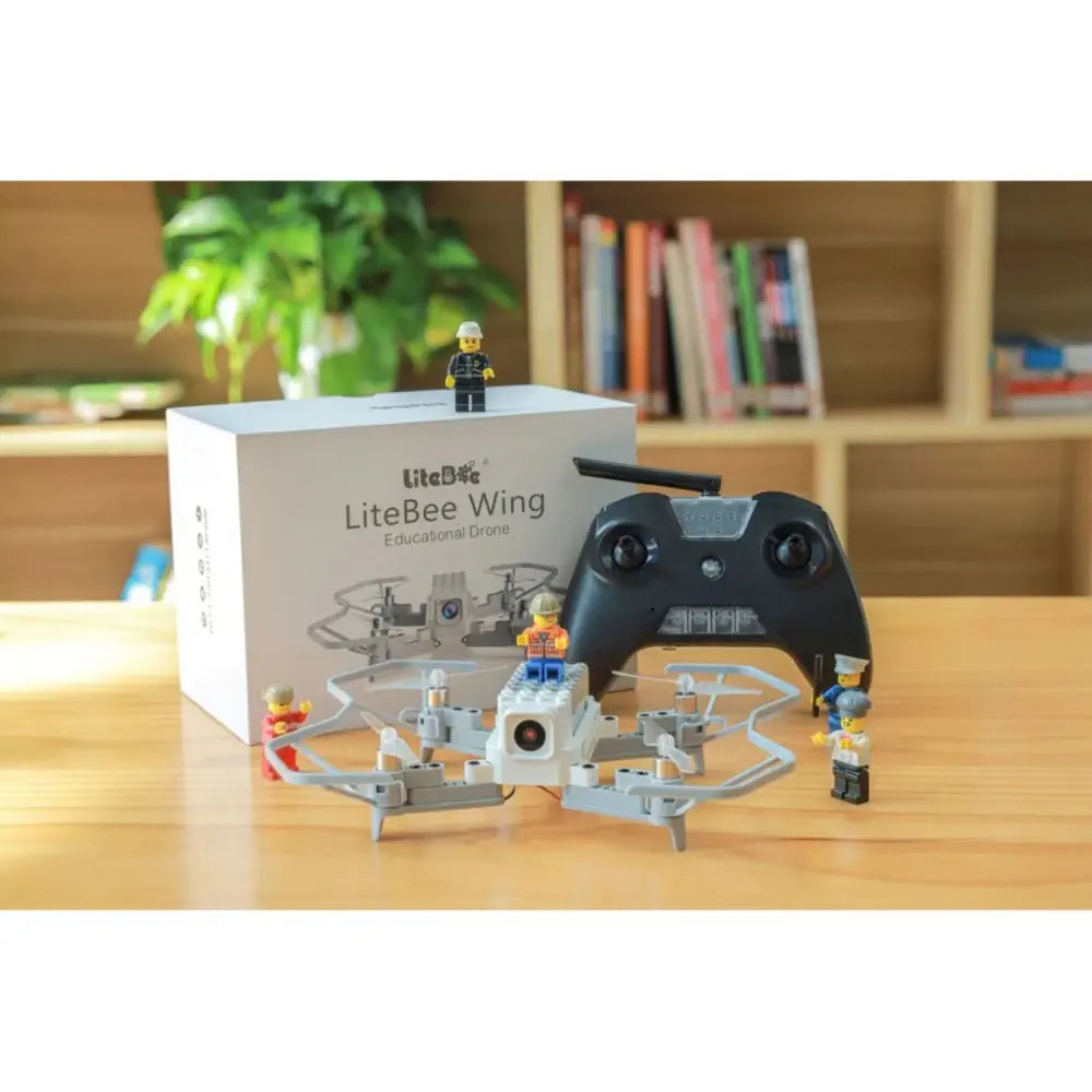 Litebee Wing V2 STEAM Educational drone with Scratch & Python Programming - RobotShop