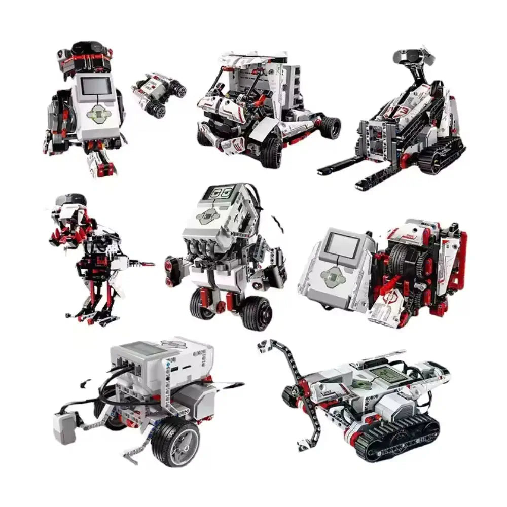 STEM Robotic Building Brick Kit Compatible with EV3-Style Robotics Platforms - RobotShop