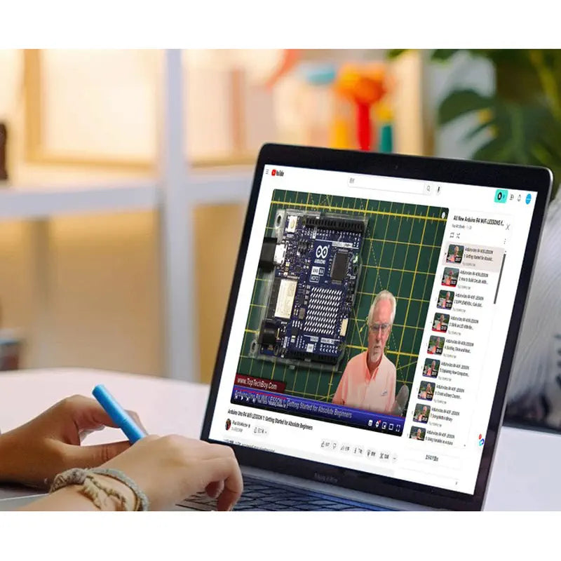 SunFounder Elite Explorer Kit w/ Original Arduino Uno R4 WiFi, RoHS Compliant, Online Tutorials ...