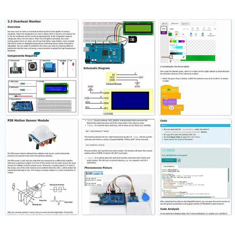 SunFounder Ultimate Starter Kit for Arduino Mega 2560 - RobotShop