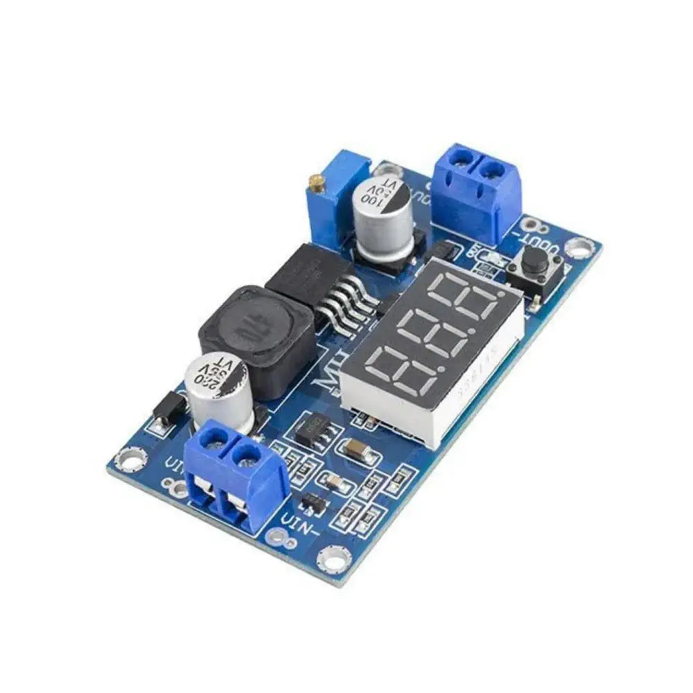 Sunfounder XL6009 DC-DC Adjustable Boost Module Voltmeter w/ Display ...