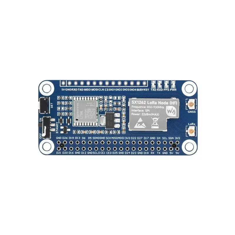 Placa de Expansión Nodo LoRaWAN SX1262 Waveshare para RPi, Antena CB ...