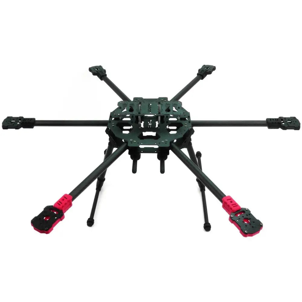 Tarot 690 Folding Carbon Fiber Hexacopter Frame - RobotShop