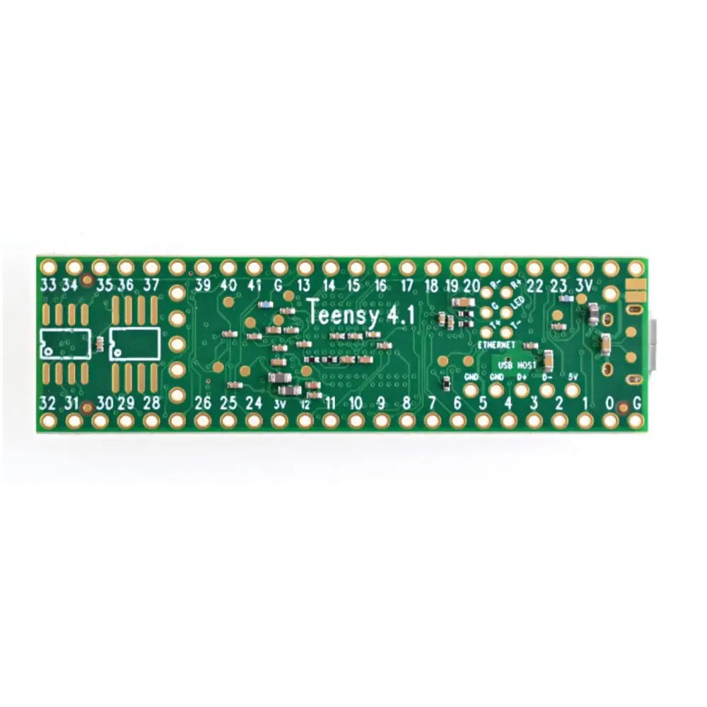 Teensy 4.1 USB Microcontroller Development Board (No Pins) - RobotShop