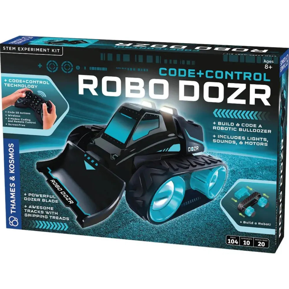 Thames & Kosmos Code+Control: Robotic Bulldozer Robo Dozr - RobotShop