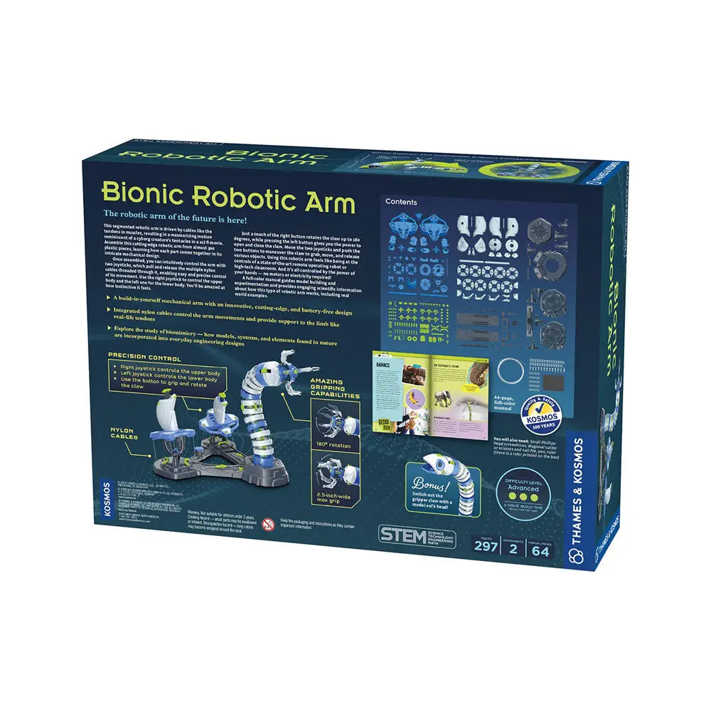 Thames & Kosmos Bionic Robotic Arm Kit - RobotShop