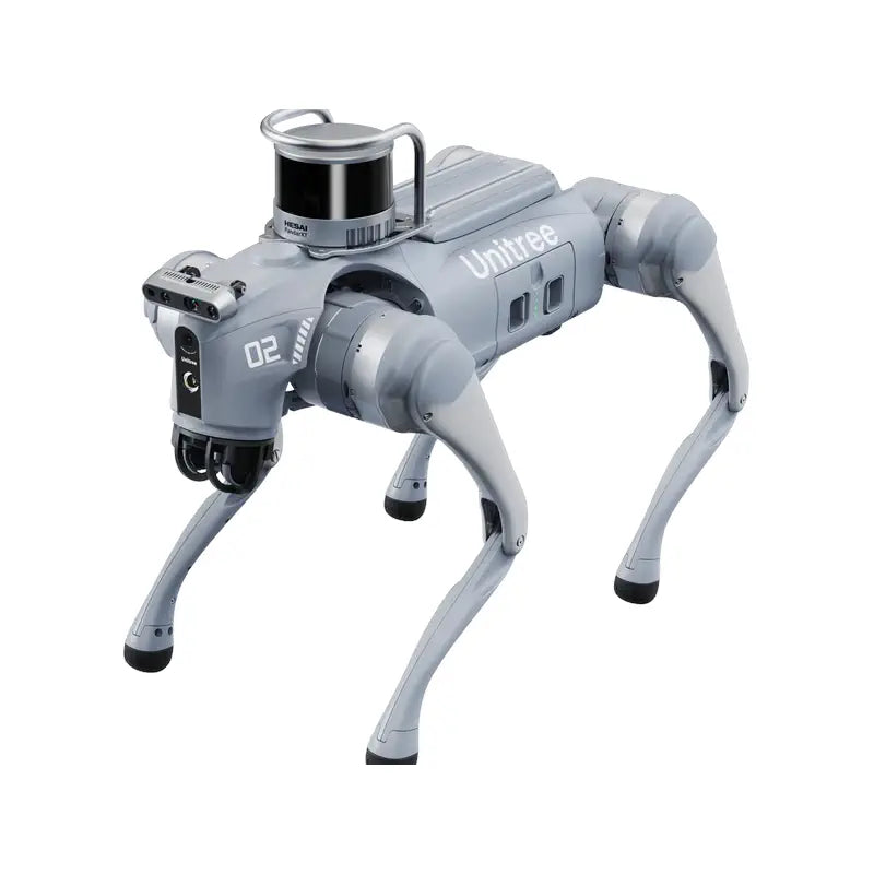 Unitree Go2 EDU PLUS Robotic Dog w/ Hesai XT16 LiDAR - RobotShop