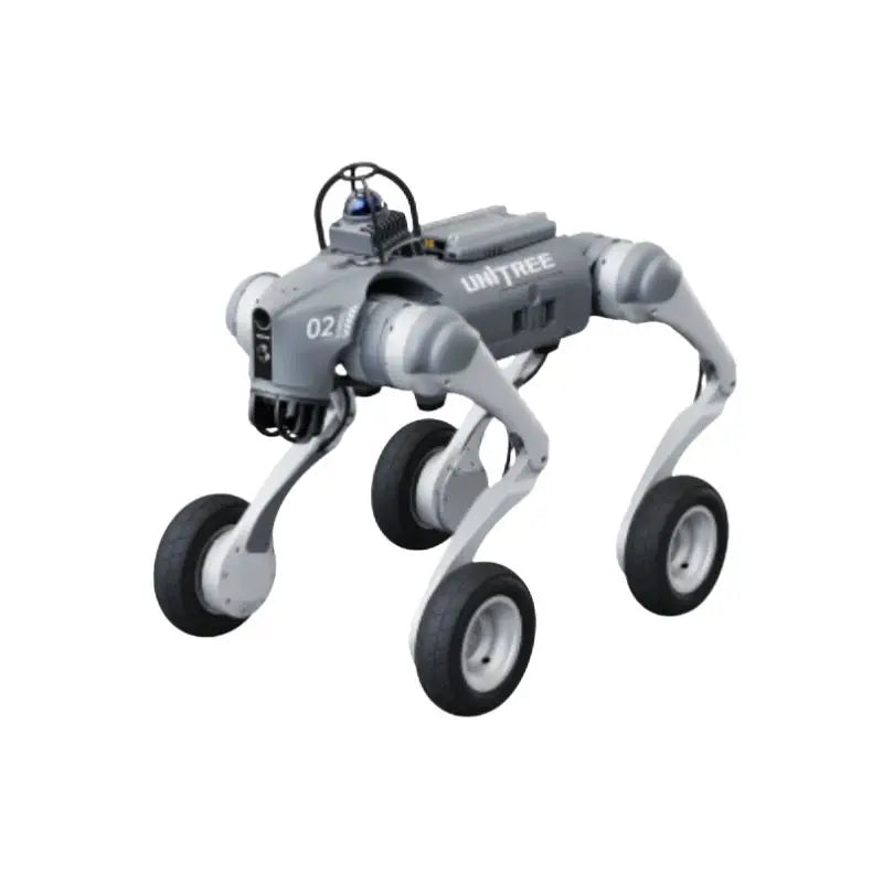 Unitree Go2-W Wheeled Robotic Dog w/ Smart Package (US) - RobotShop
