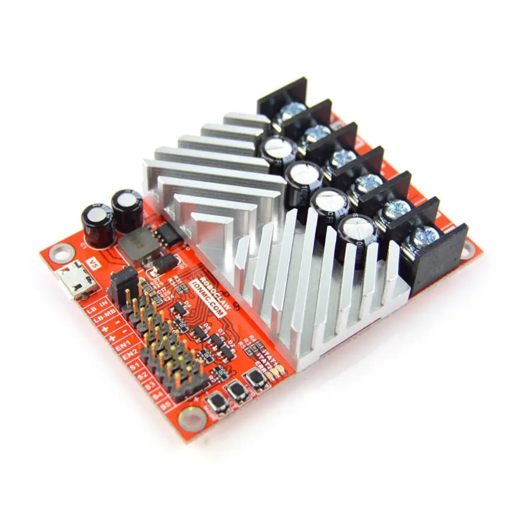 RoboClaw 2x30A, 6-34VDC Regenerative Motor Controller - RobotShop