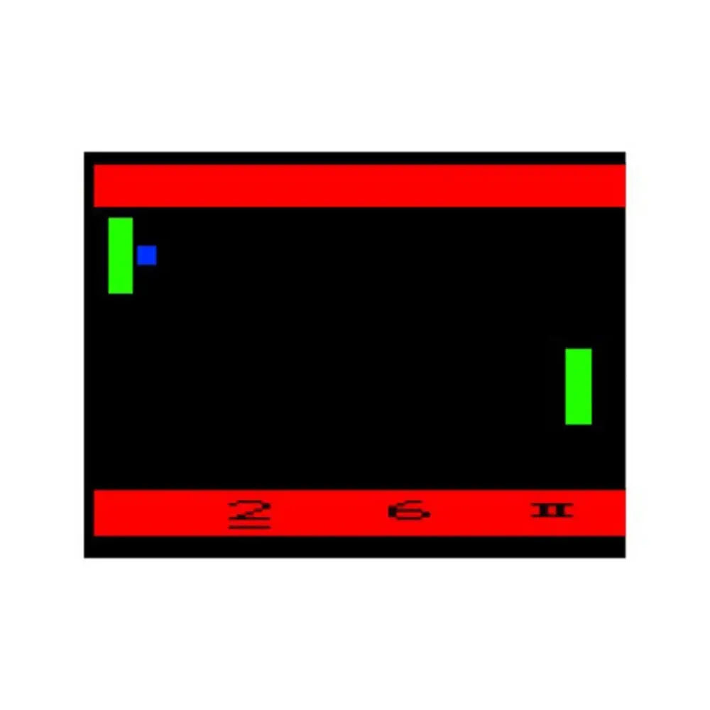 VGA Classic TV Tennis Game w/ Analog Bats - RobotShop