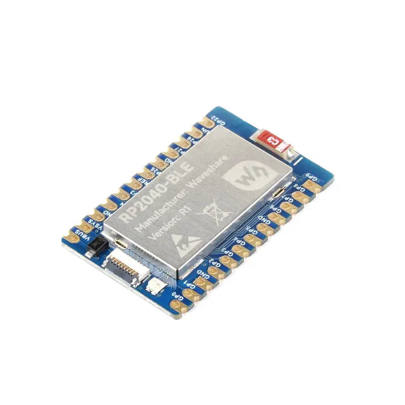 Waveshare RP2040-BLE Raspberry Pi Microcontroller w/ Bluetooth 5.1 Dual ...