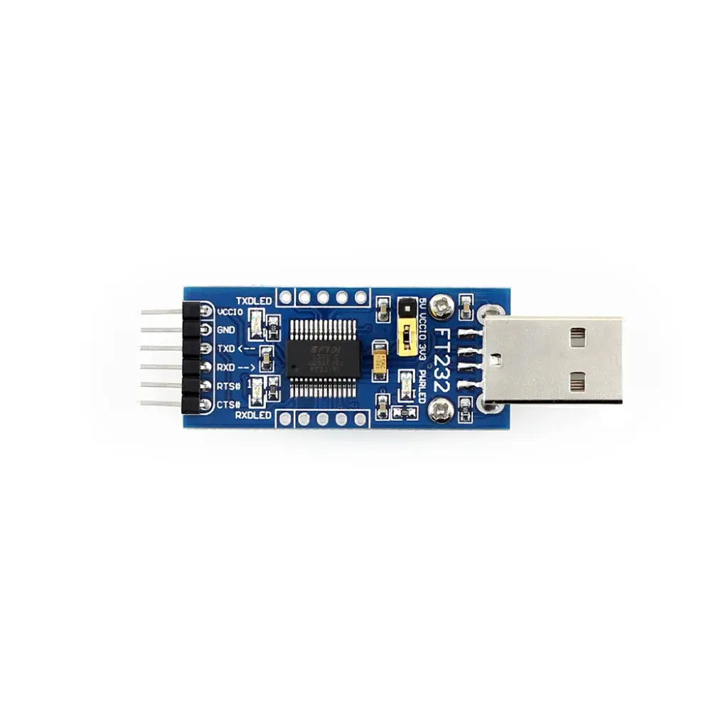 Waveshare FT232 USB UART Board Type A, USB to TTL UART Communication ...