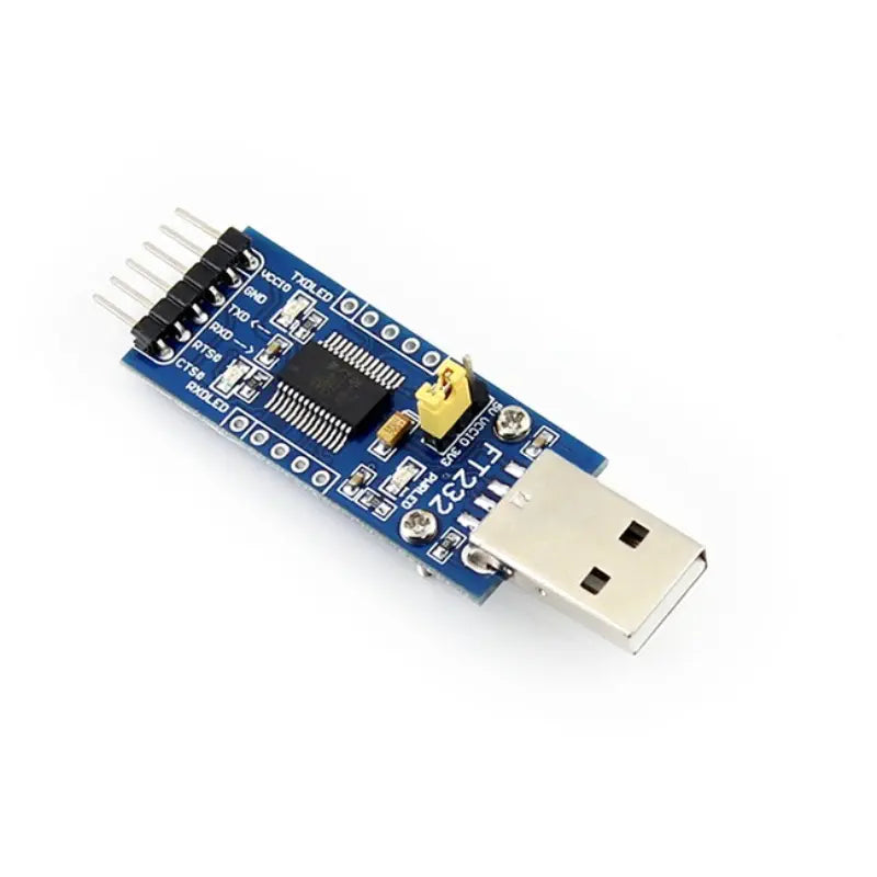Waveshare FT232 USB UART Board Type A, USB to TTL UART Communication ...