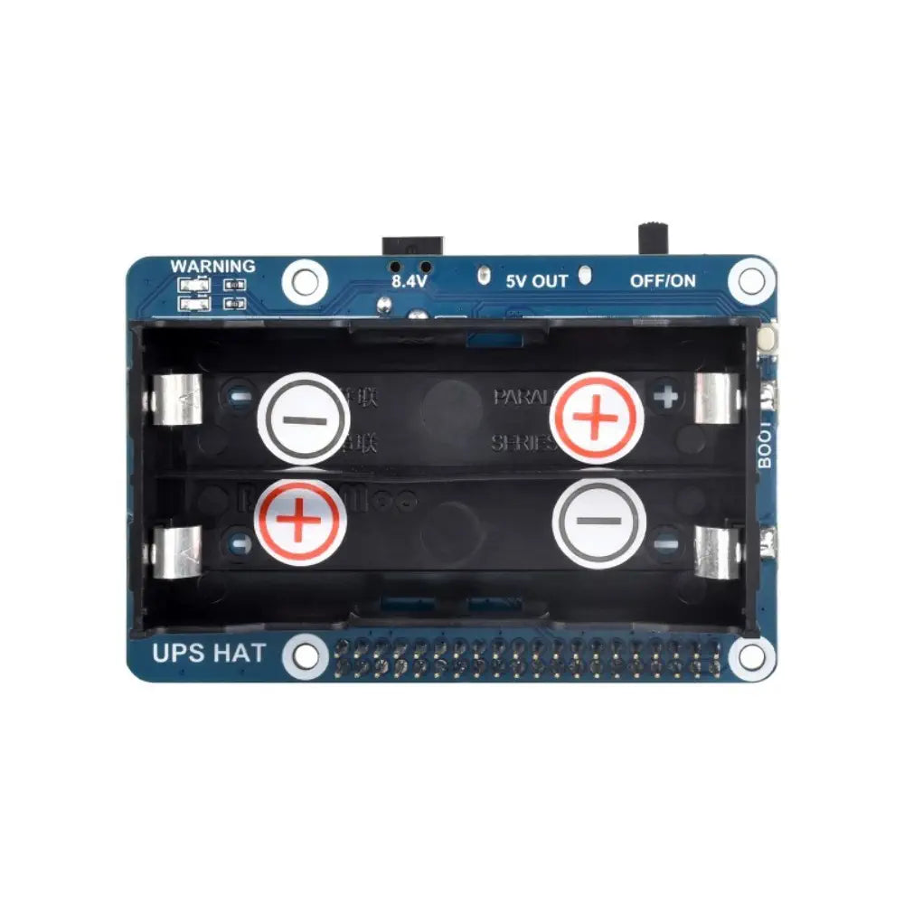 Waveshare Uninterruptible Power Supply UPS HAT for Raspberry Pi, Stable ...