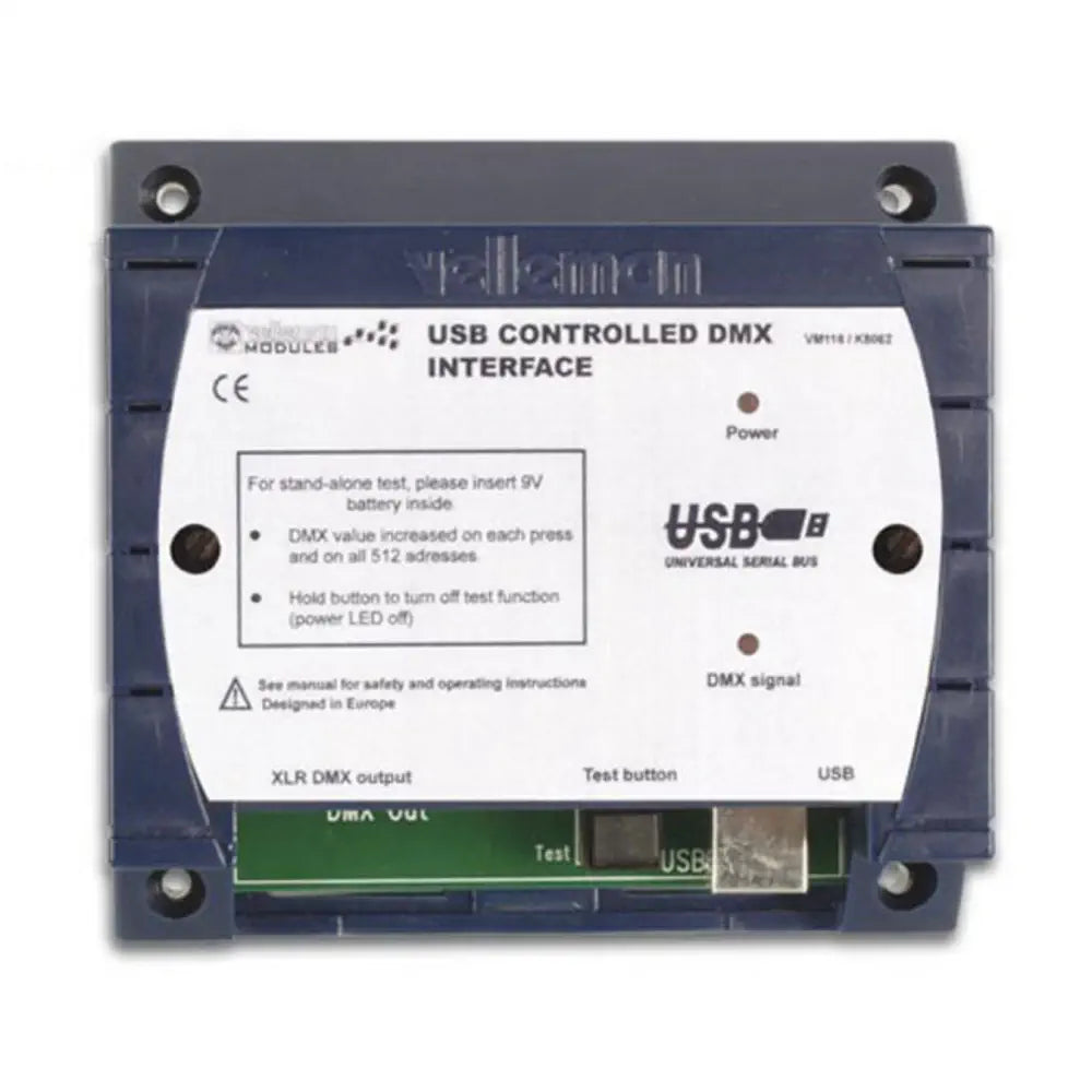 Whadda USB Controlled DMX Interface (WML116) - RobotShop