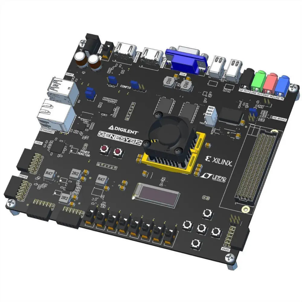 Digilent Xilinx Genesys 2 Kintex-7 FPGA Development Board - RobotShop