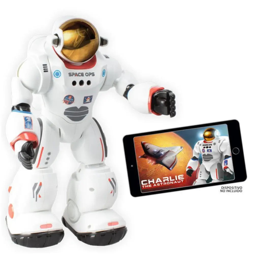 Xtrem Bots Charlie the Astronaut Remote & Programmable Robot - RobotShop