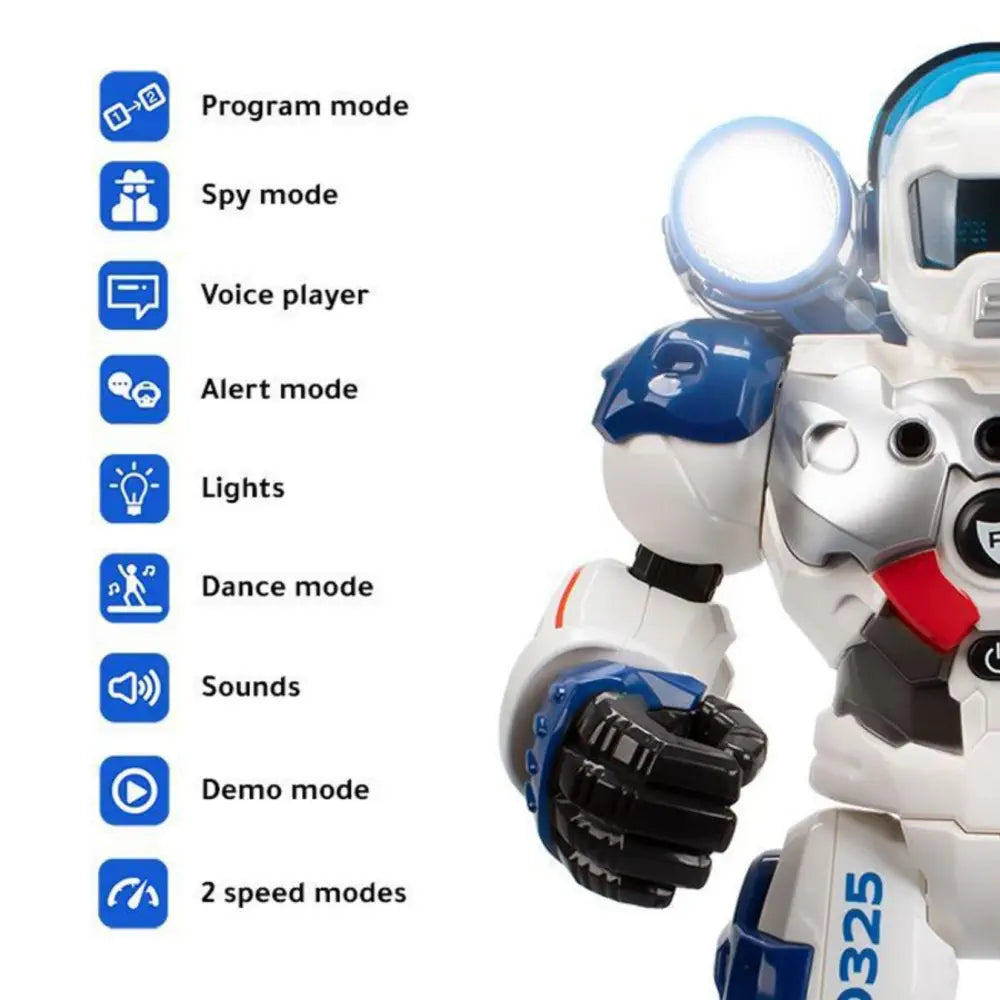 Xtrem Bots Patrol Remote & Programmable Robot - RobotShop