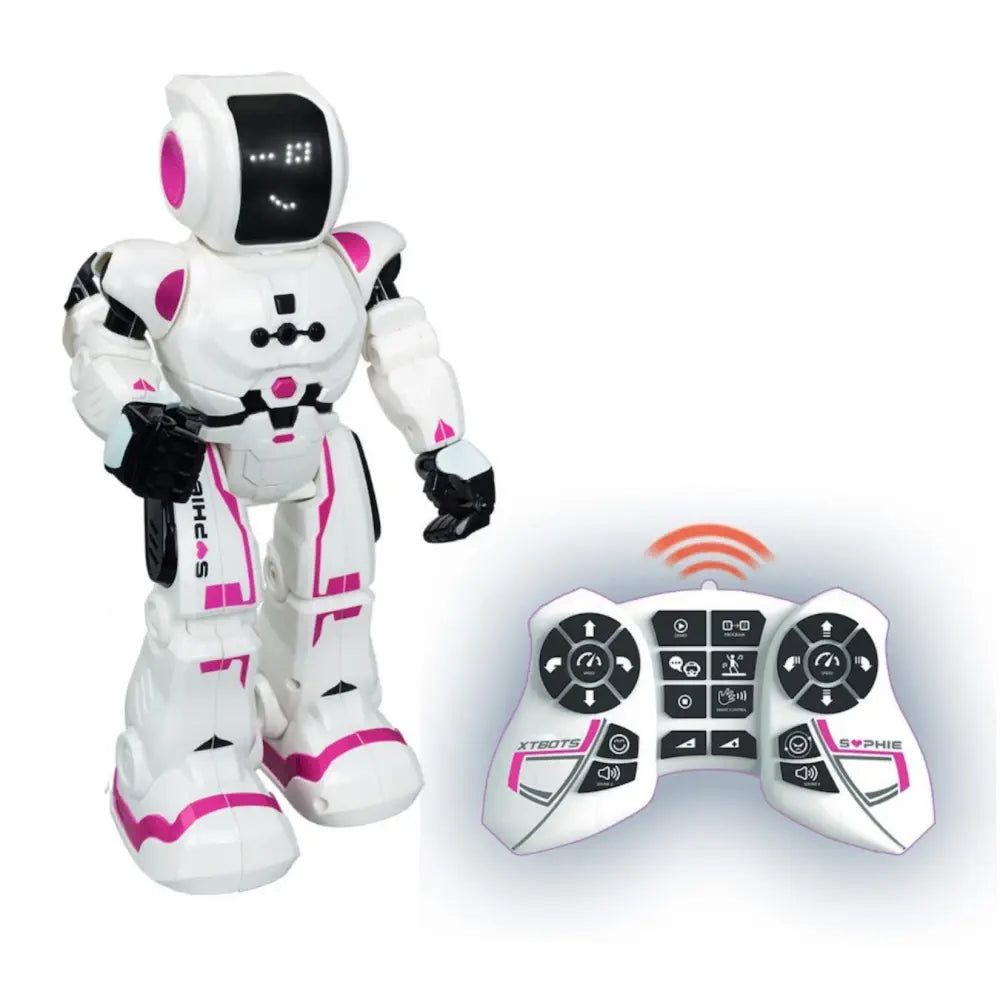 Xtrem Bots Sophie Bot Remote & Programmable Robot (Pink) - RobotShop